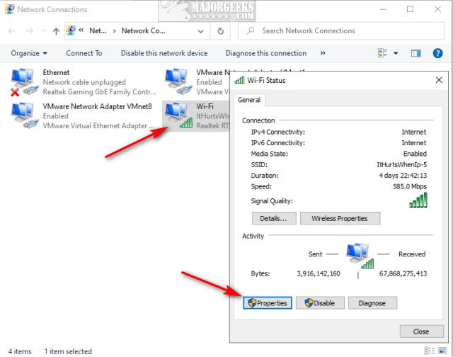 How to Enable or Disable IPv6 in Windows 10 and 11 - MajorGeeks How to Enable or Disable IPv6 in Windows 10 and 11 - MajorGeeks